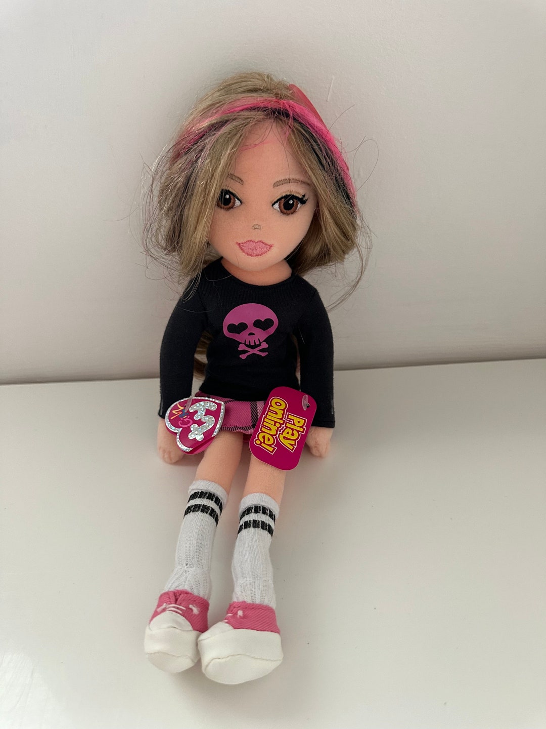 Ty Girlz Collection hip Hannah the Beanie Barbie Doll Blonde Hair 13 ...