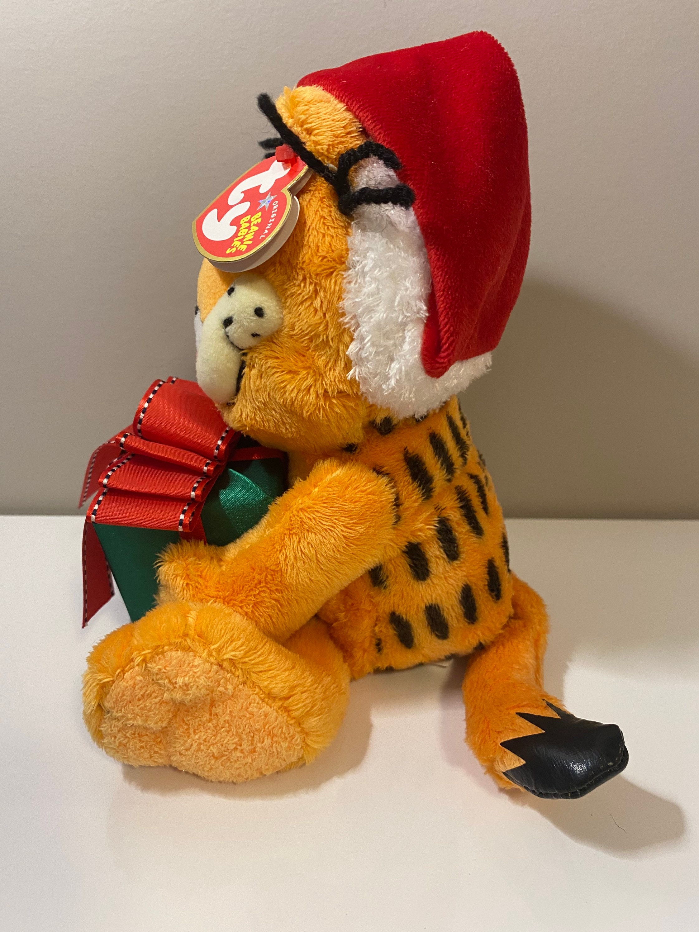 TY Beanie Baby Happy Holidays Garfield the Cat | Etsy