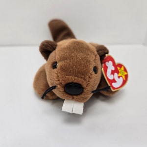 Ty Beanie Baby “bucky” the Beaver (8.5 Inch) - Etsy