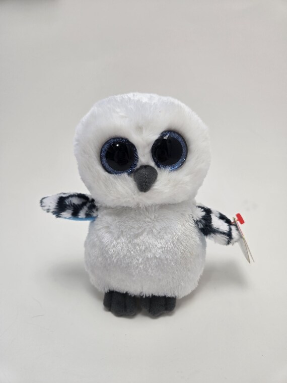 TY Beanie Boo spells the Snowy Owl Writing in Tag See Photo 6 Inch Etsy UK