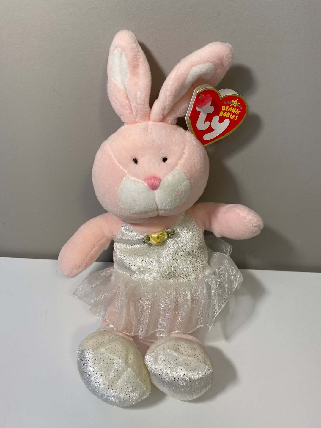 TY Beanie Baby pique the Ballerina Bunny Rabbit Wearing - Etsy