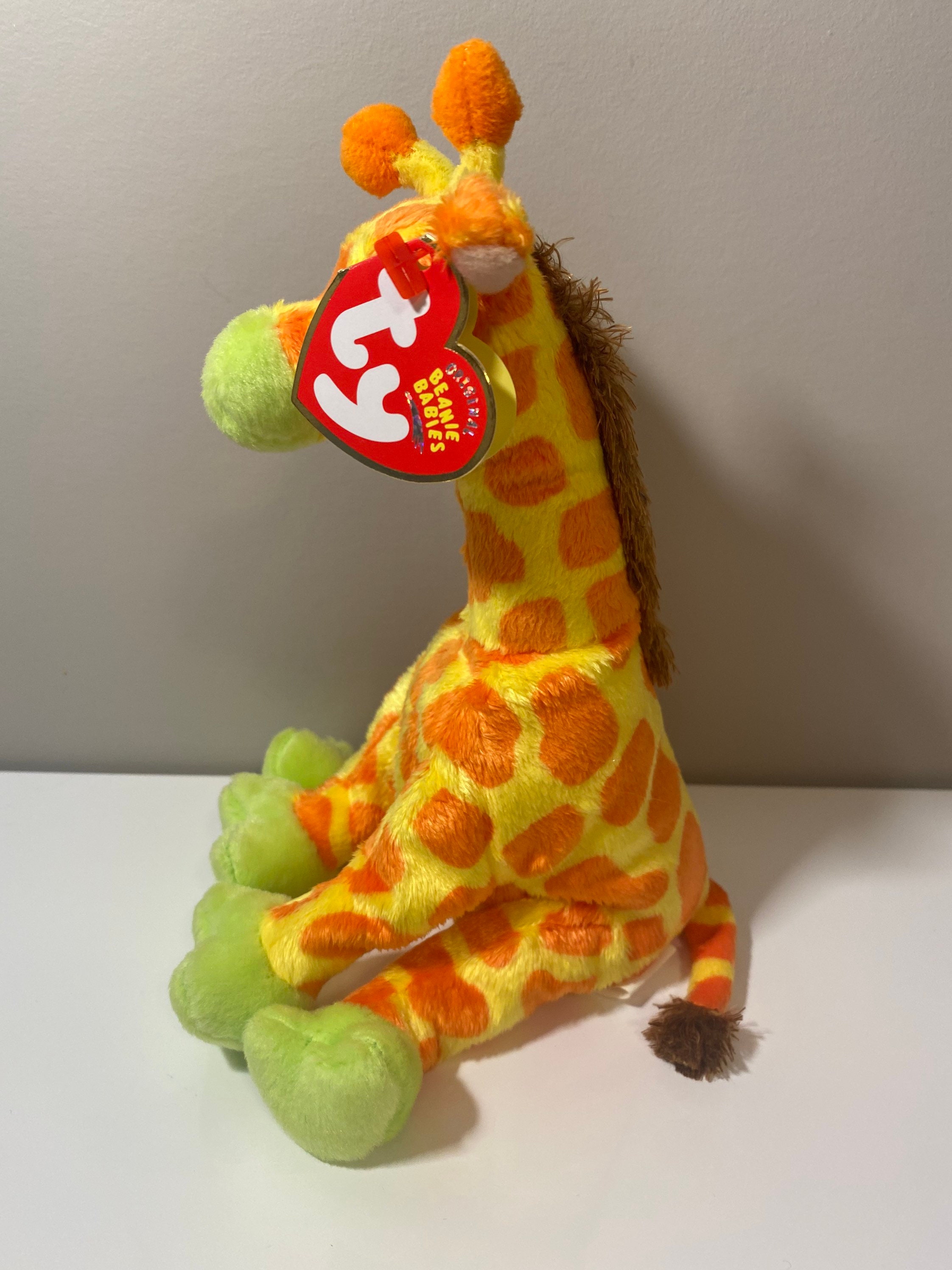 TY Beanie Baby giraffiti the Giraffe Plush Circus Beanie - Etsy UK