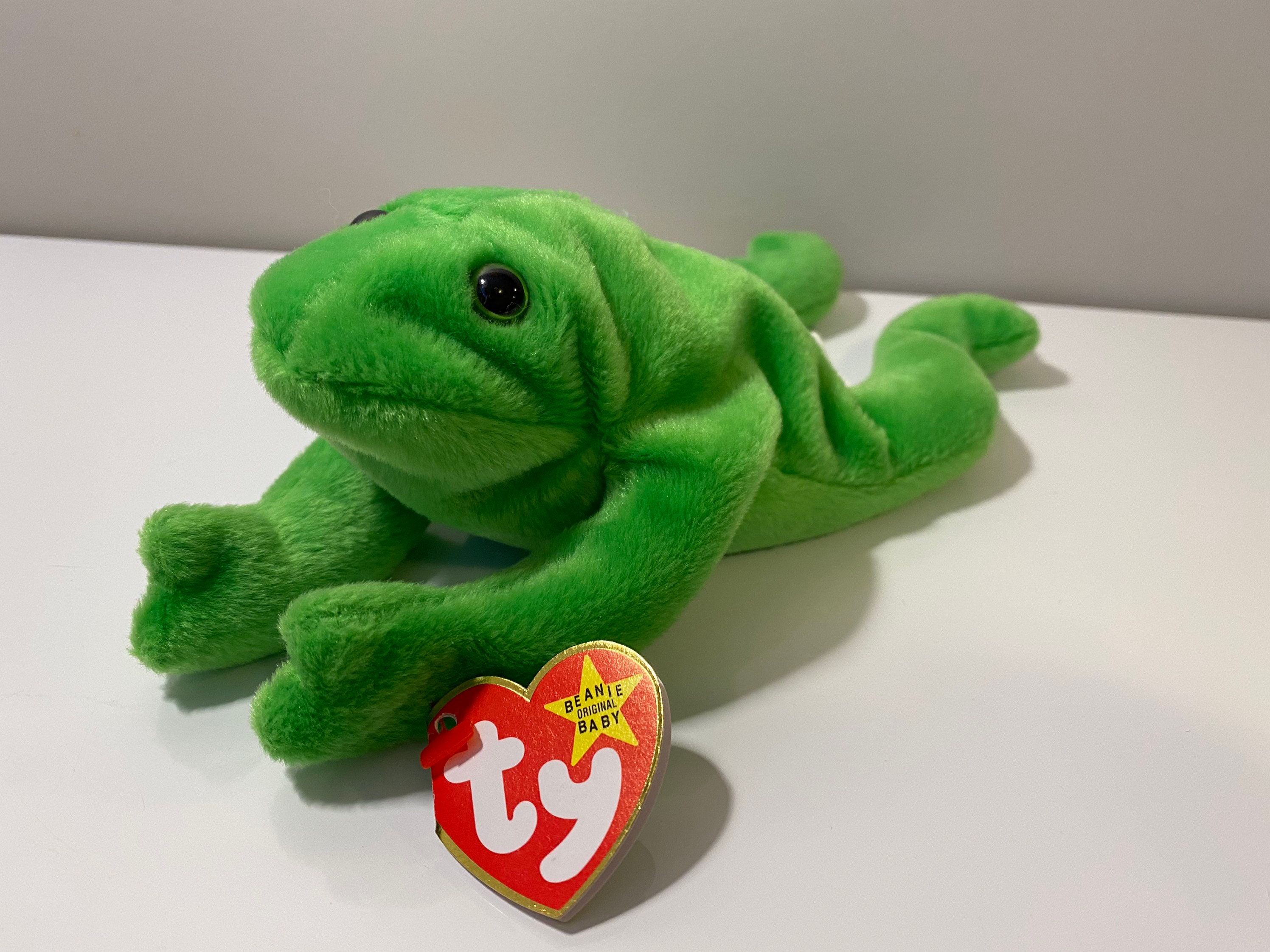 TY Beanie Baby legs the Frog Highly Sought After TY - Etsy