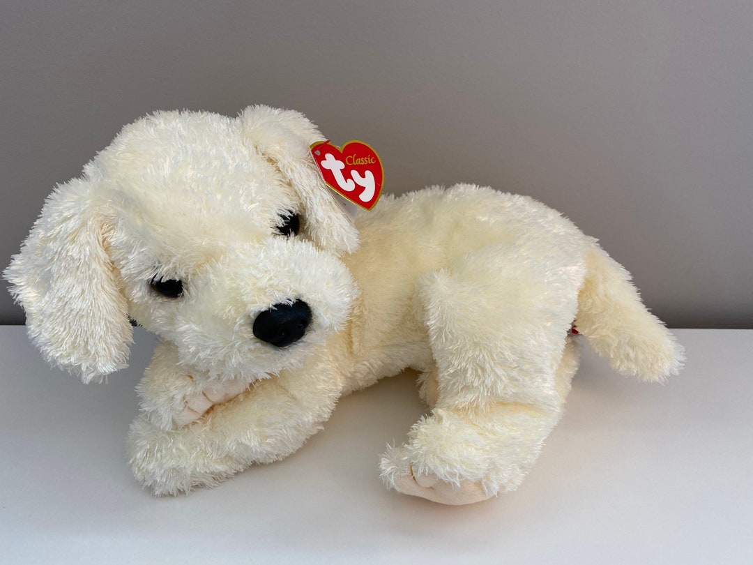 TY Classics Collection “tidbit” the Yellow Lab Plush *rare* (12 Inch ...