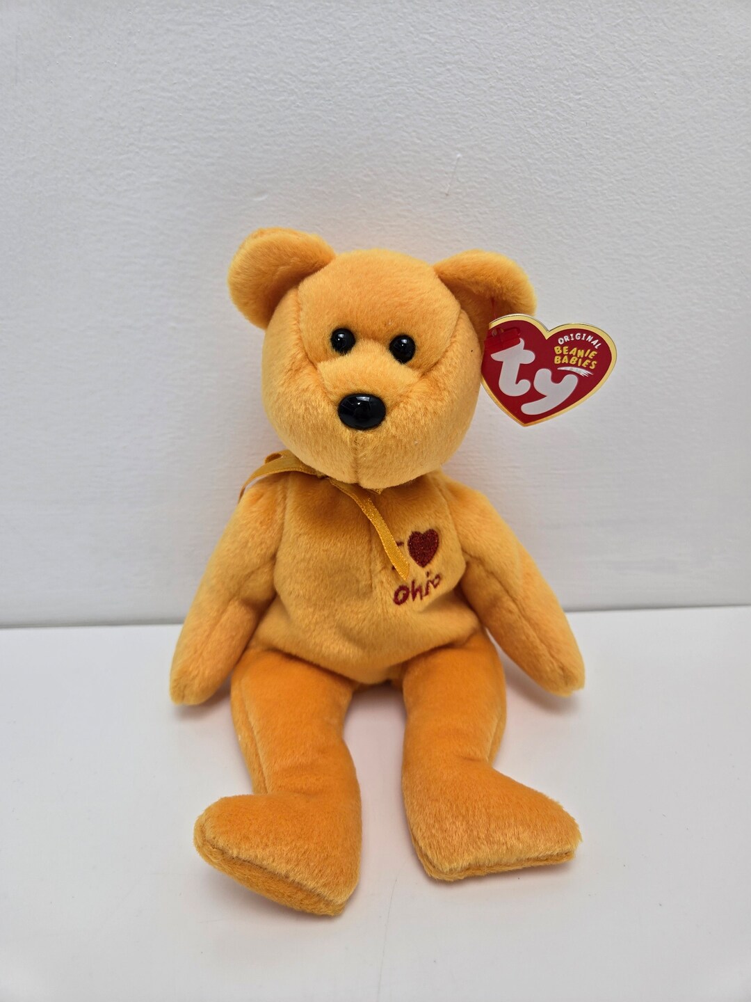Ty Beanie Baby “ohio” the I Love Ohio Bear - State Exclusive (8.5 Inch ...