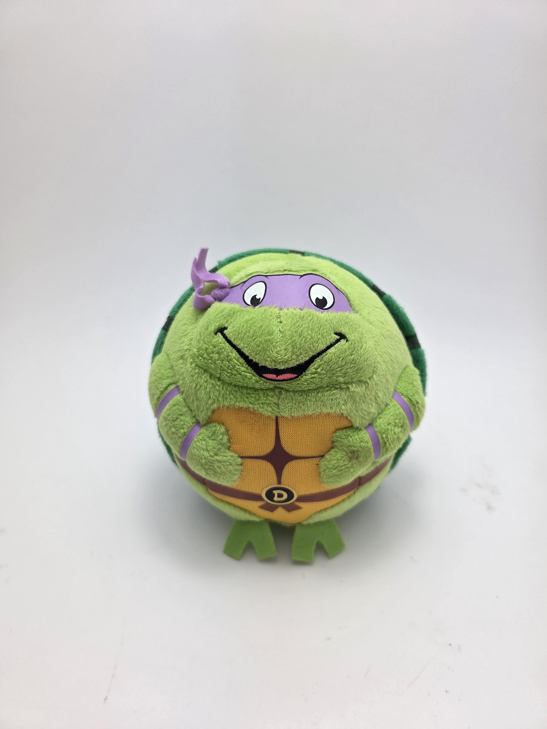 Ty Beanie Ballz “donatello” the Ninja Turtle Ball - No Hang Tag (5 Inch ...