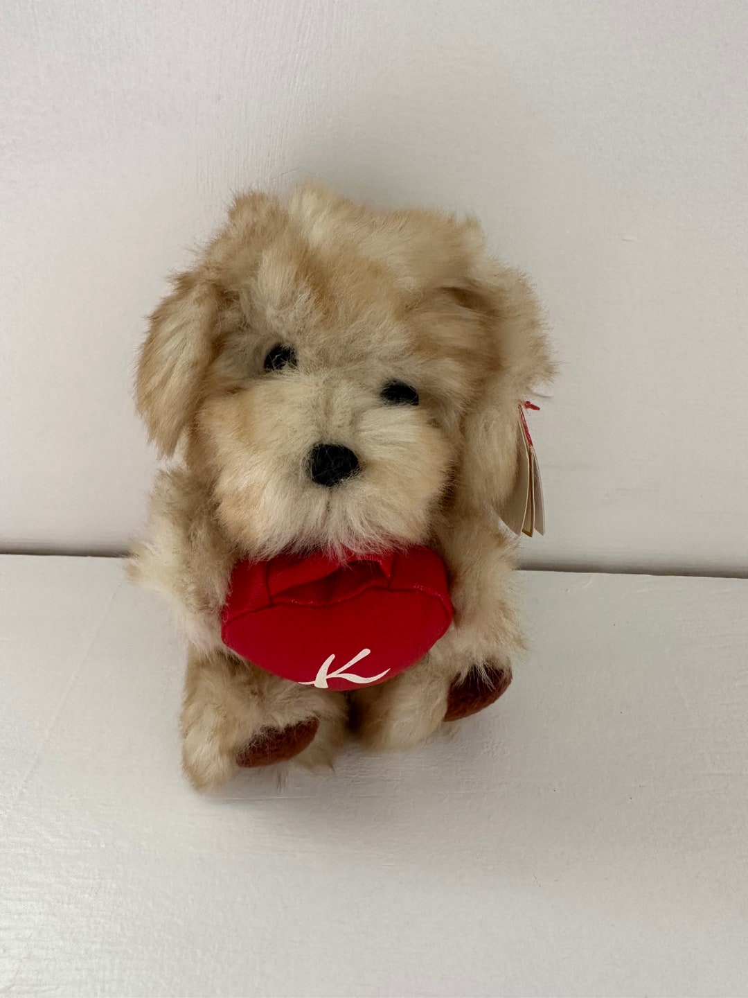 TY Beanie Baby senna Kun the Dog Red Heart Version mint - Etsy