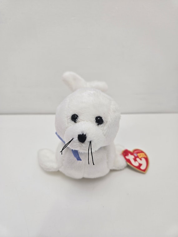 Ty beanie baby white seal store