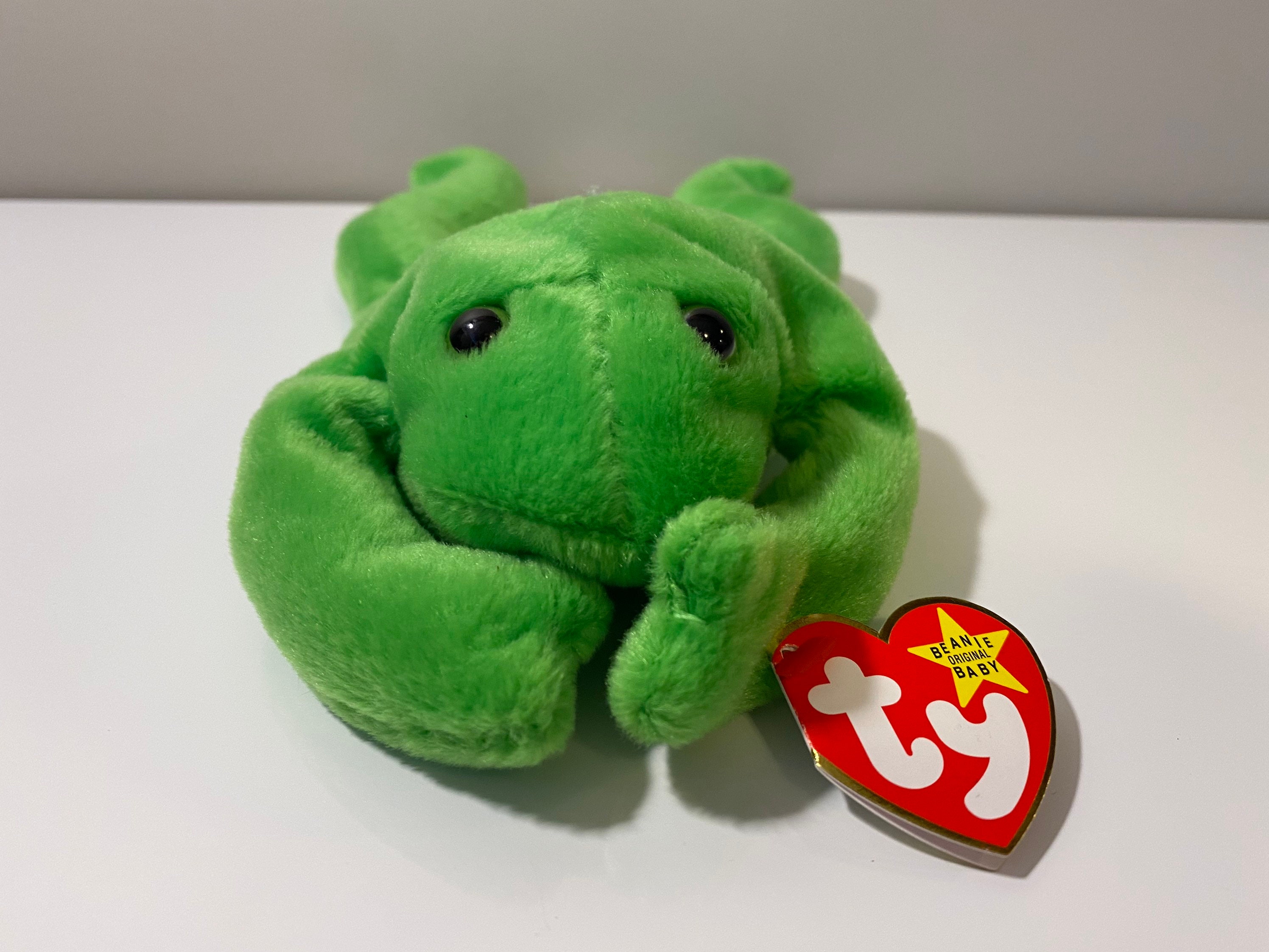 TY Beanie Baby legs the Frog Highly Sought After TY - Etsy