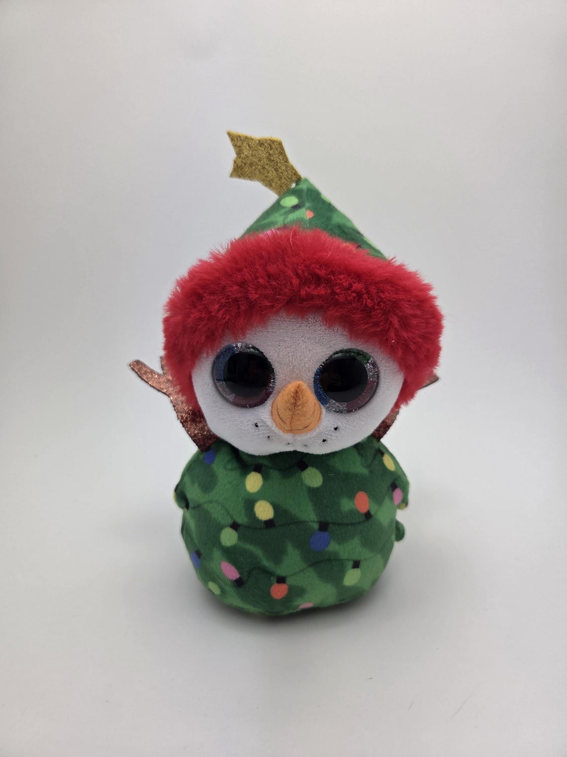 TY Beanie Boo “garland” the Tree Snowman - No Hang Tag (6 Inch) - Etsy