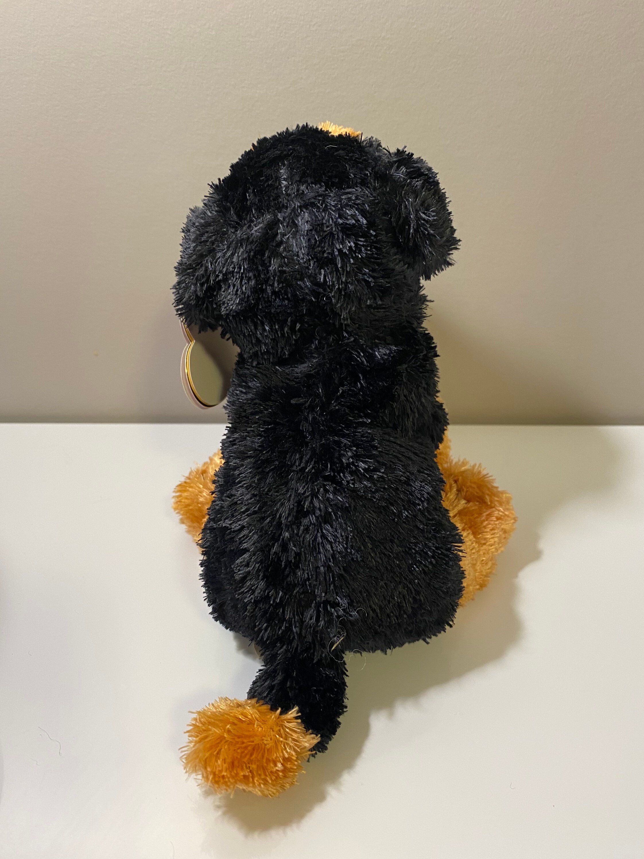 TY Beanie Baby brutus the Puppy Dog Rottweiler Sitting or - Etsy