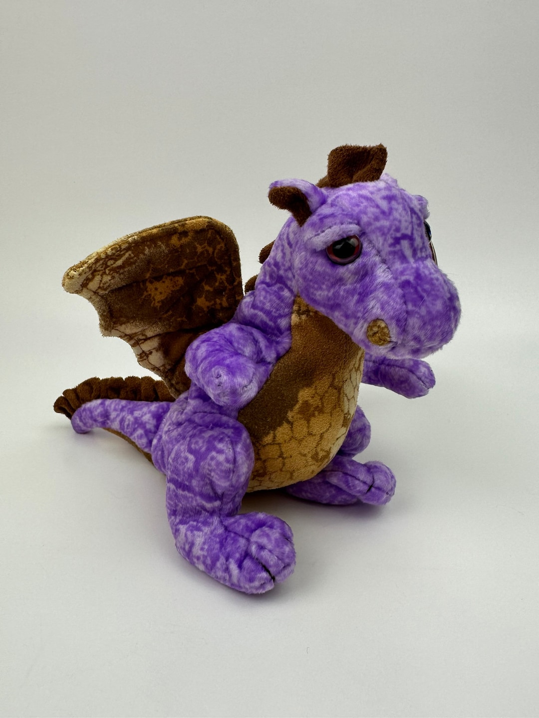 Ty Beanie Baby “legend” the Purple and Gold Dragon *rare* (7.5 Inch) - Etsy