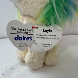 Ty Beanie Boo layla the Adorable Lion Claires Exclusive - Etsy