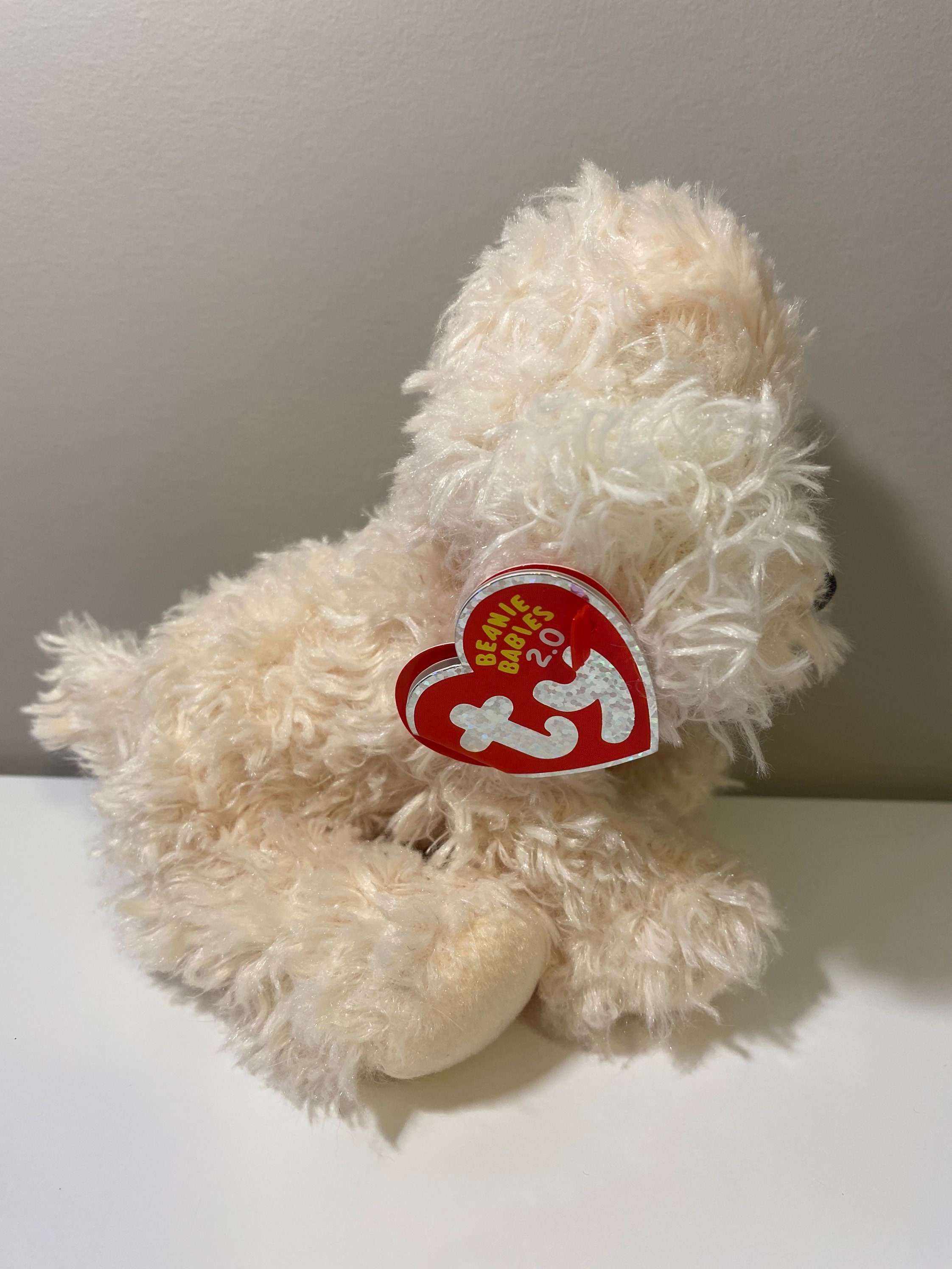 TY Beanie Baby Rascal the Bichon Frise DogRARE 6 inch | Etsy