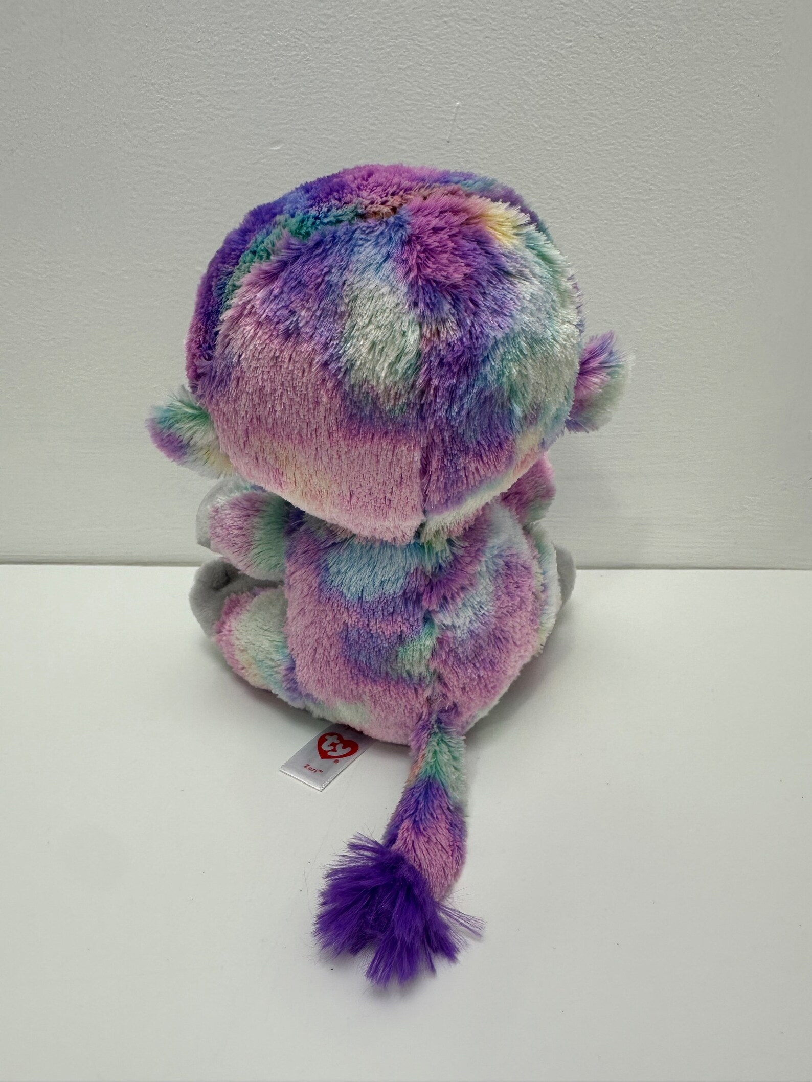 Ty Beanie Boo “zuri” the Purple and Blue Monkey - No Hang Tag (6 Inch ...