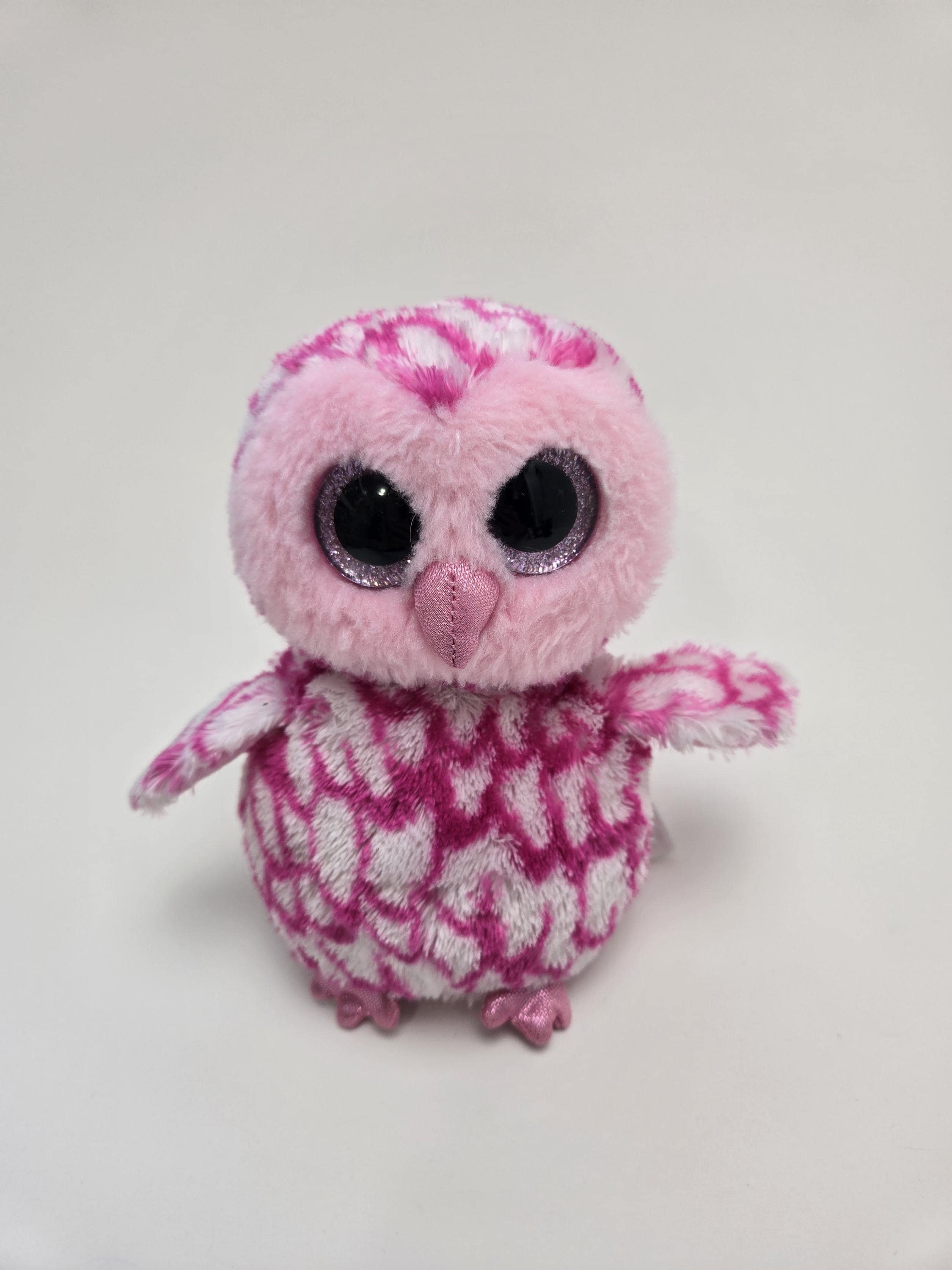 Pink owl beanie boo store