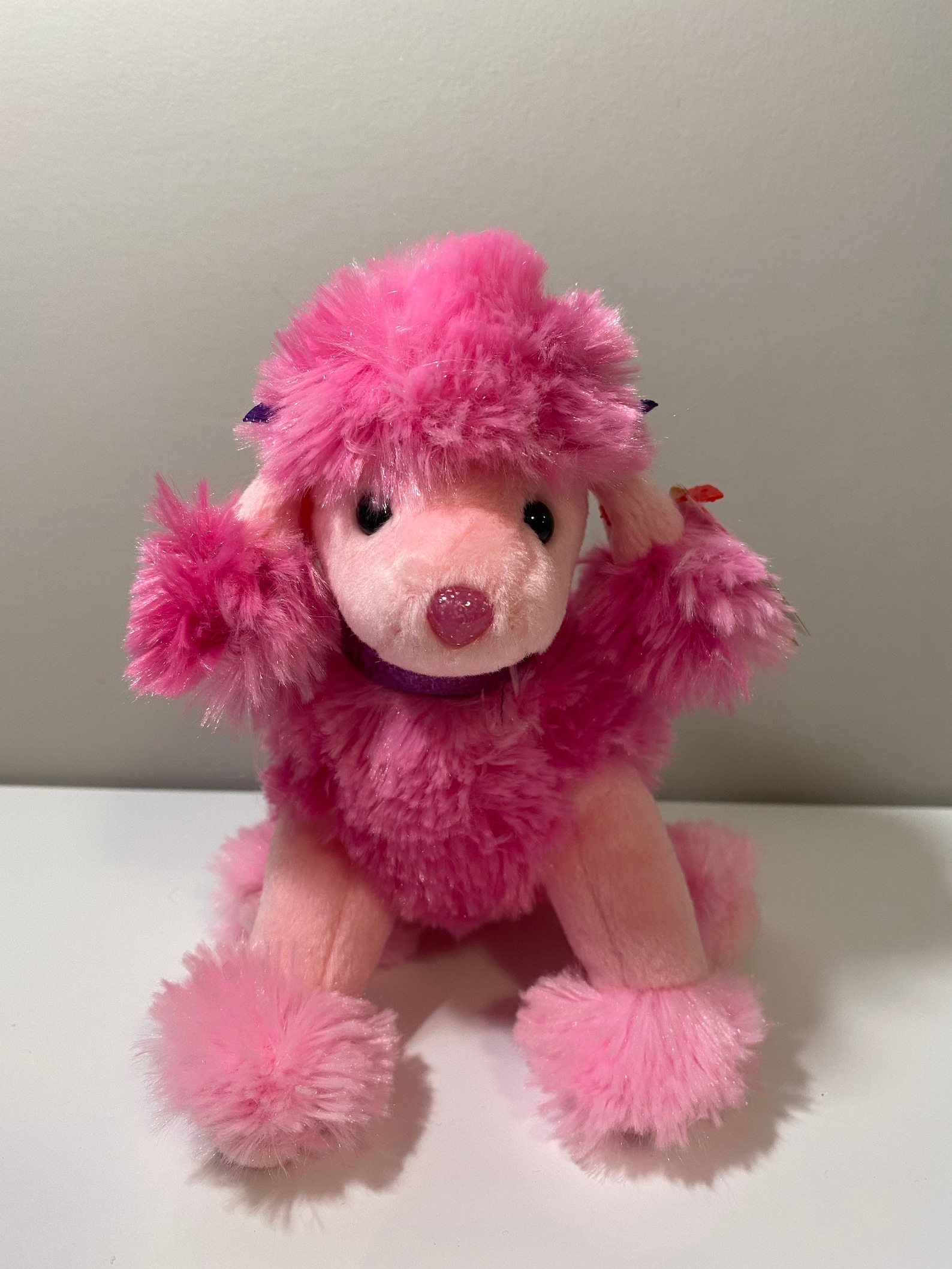 TY Beanie Baby ooh La La the Pink Poodle Plush 5.5 Inch - Etsy