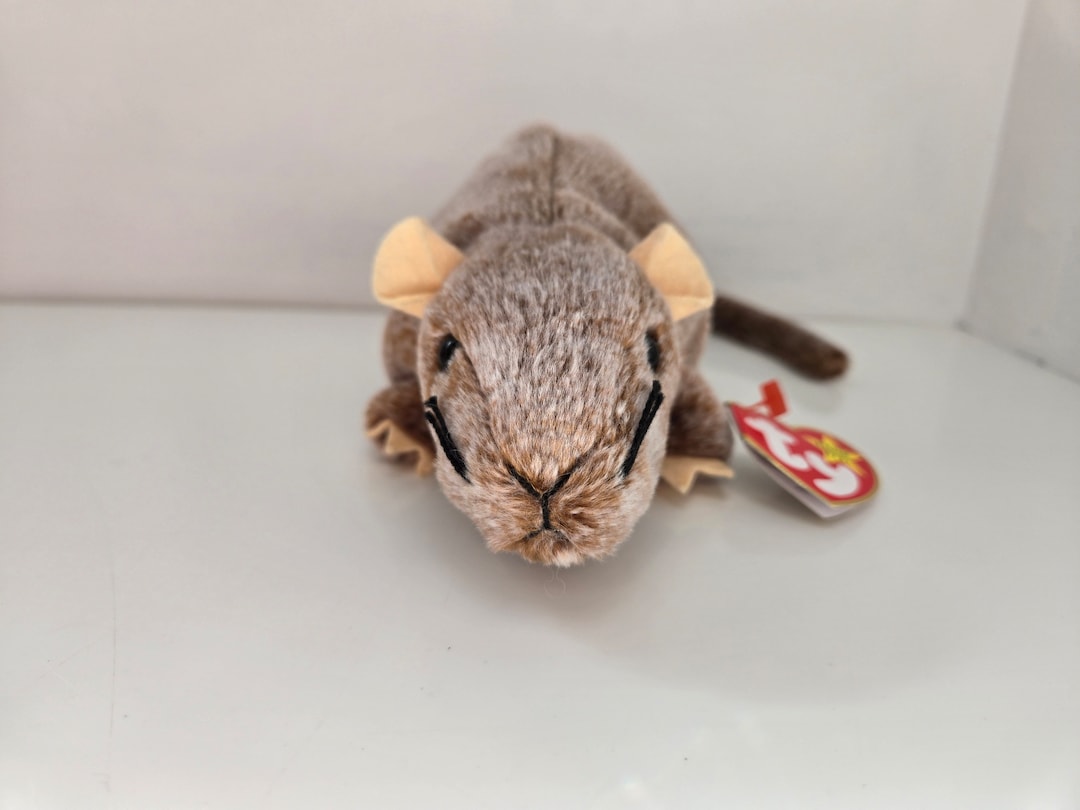 Ty Beanie Baby “tiptoe” the Rat! (6 Inch) - Etsy