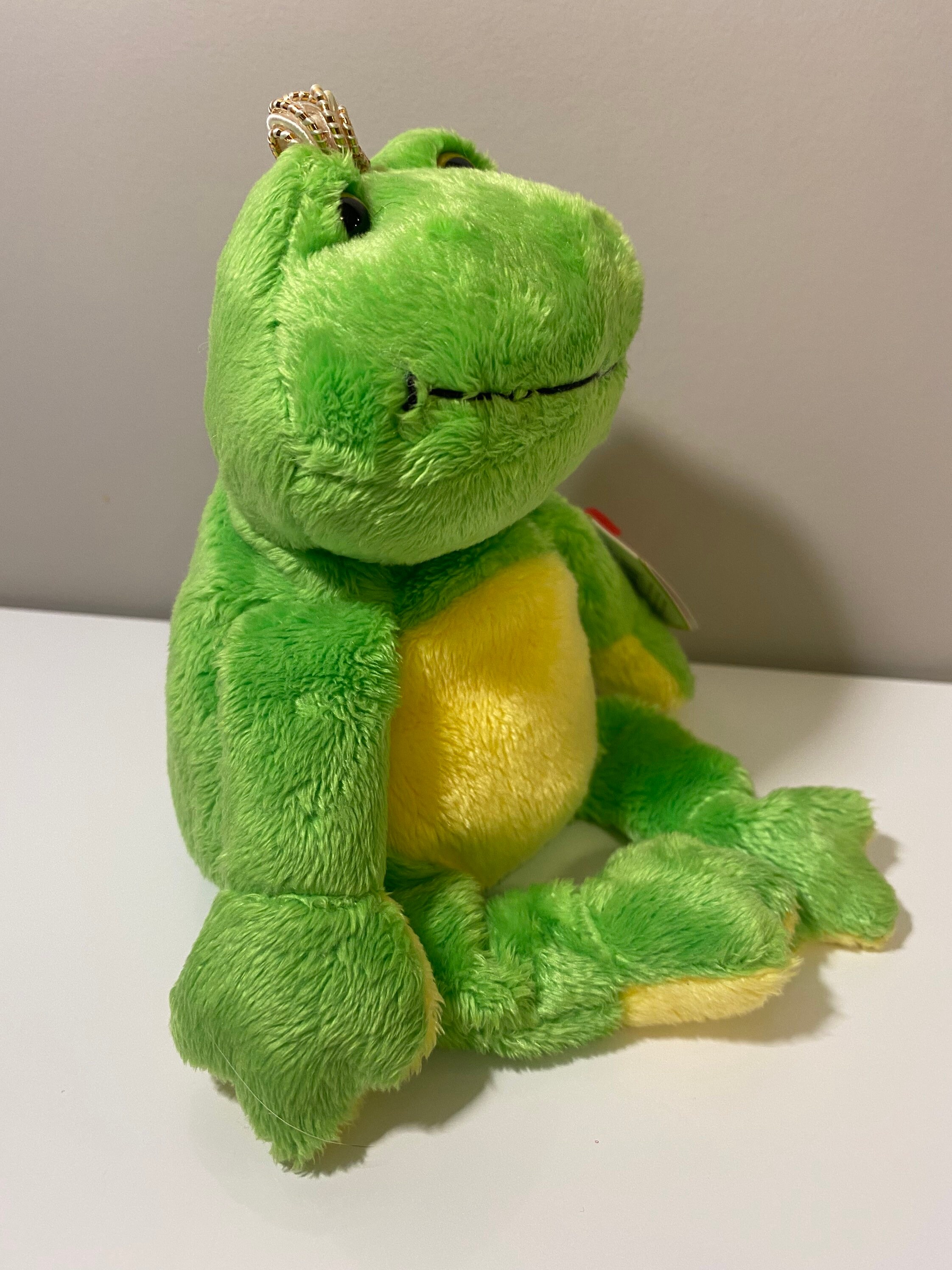 TY Beanie Baby Charm the Adorable Frog 8 inch | Etsy