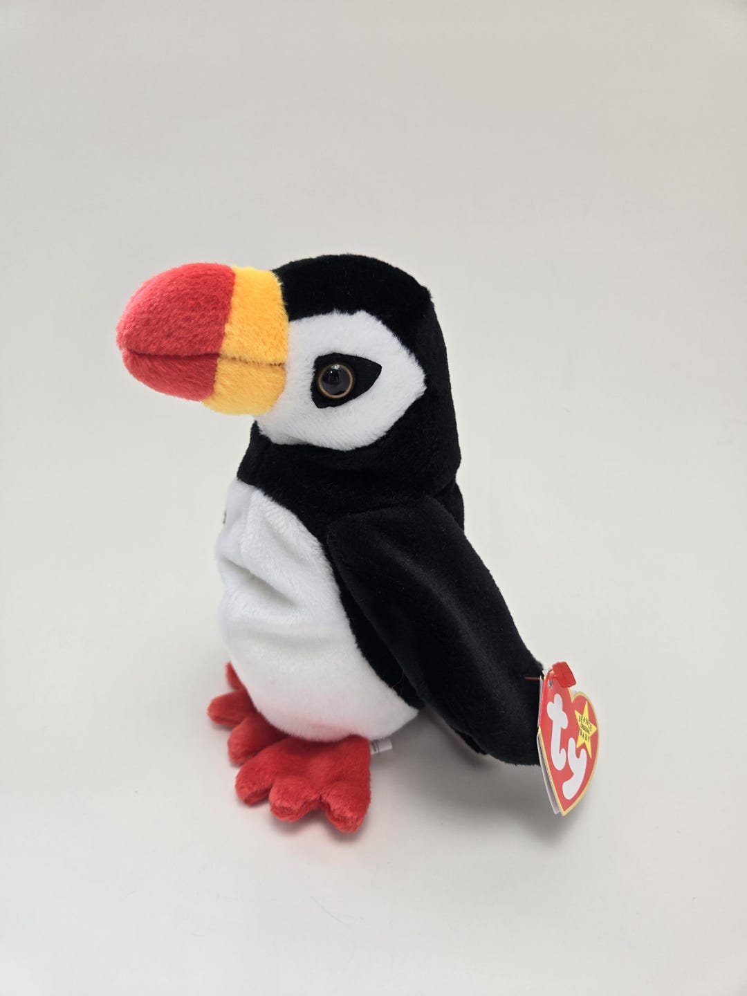 Ty Beanie Baby “puffer” the Puffin Made in Indonesia With Canadian Tush (6 Inch) - Etsy