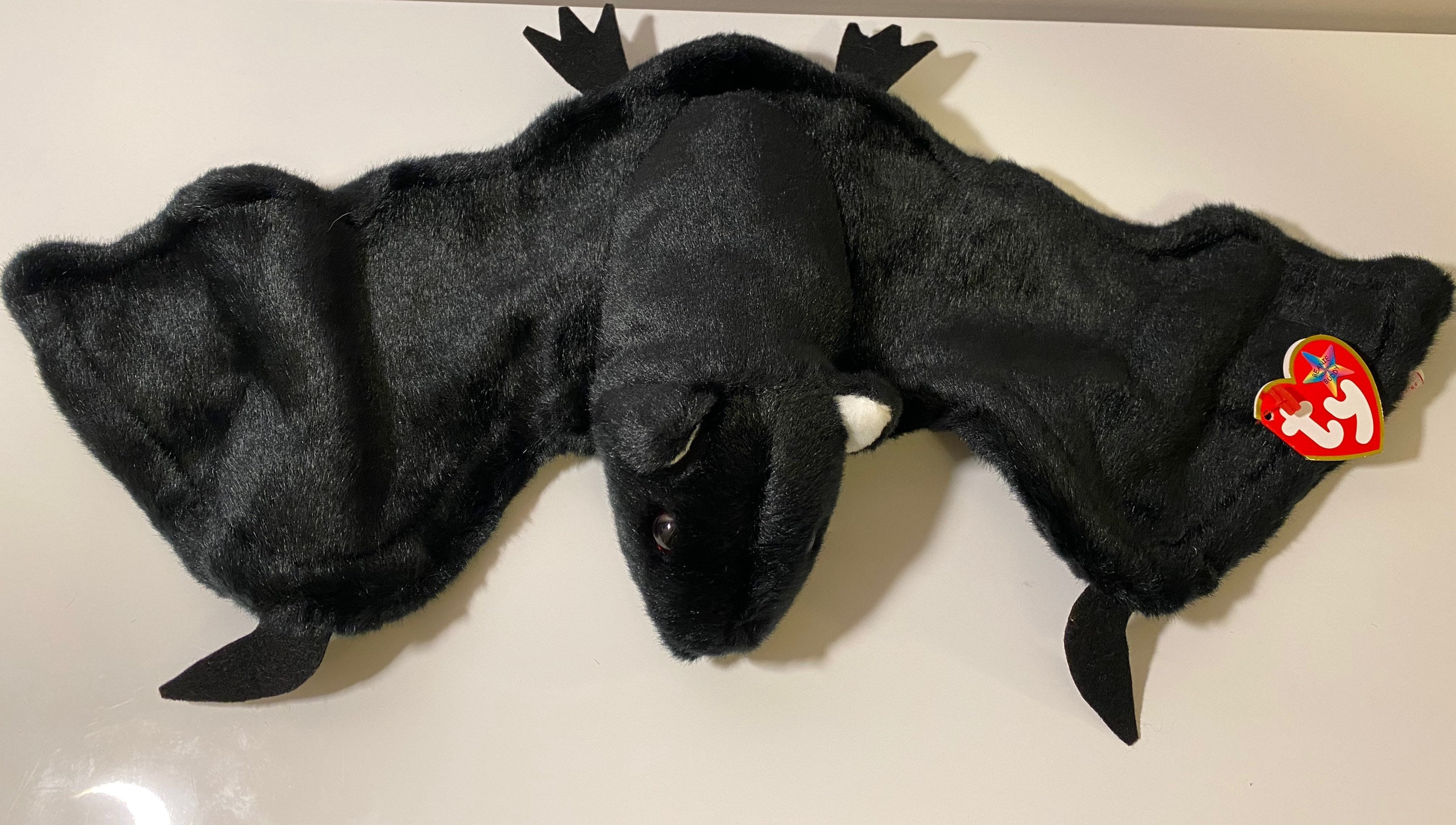 TY Beanie Buddy radar the Black Bat Plushie 17 Inch - Etsy