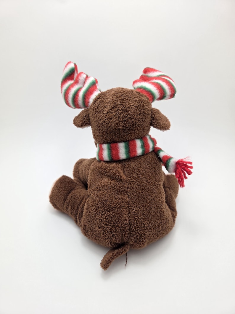 Ty Pluffies “Merry Moose” el Alce - ¡Sin etiqueta! (18 cm) - Etsy España