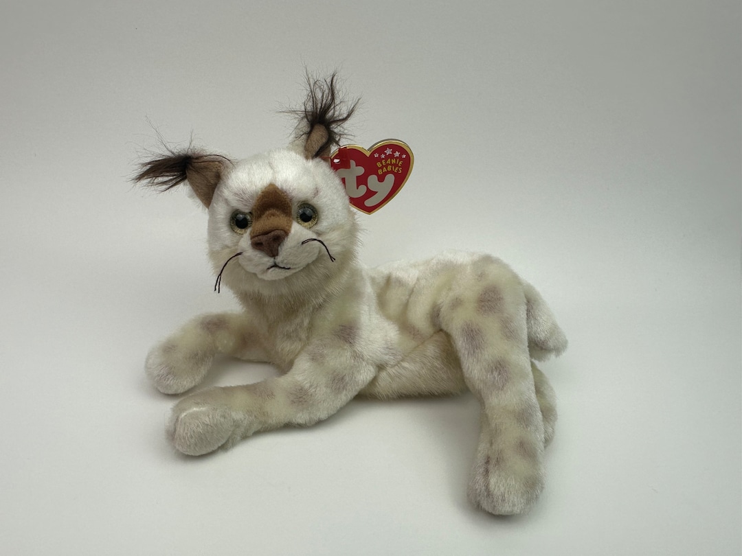 Ty Beanie Baby “tracks” the Lynx! (6.5 Inch) - Etsy