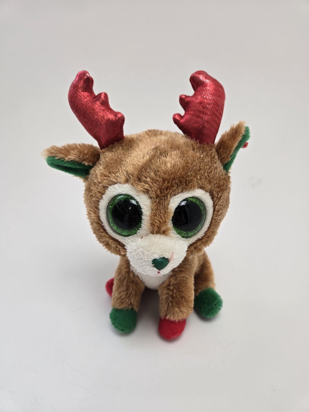 Ty Beanie Boo “alpine” the Holiday Reindeer - No Hang Tag (6 Inch) - Etsy