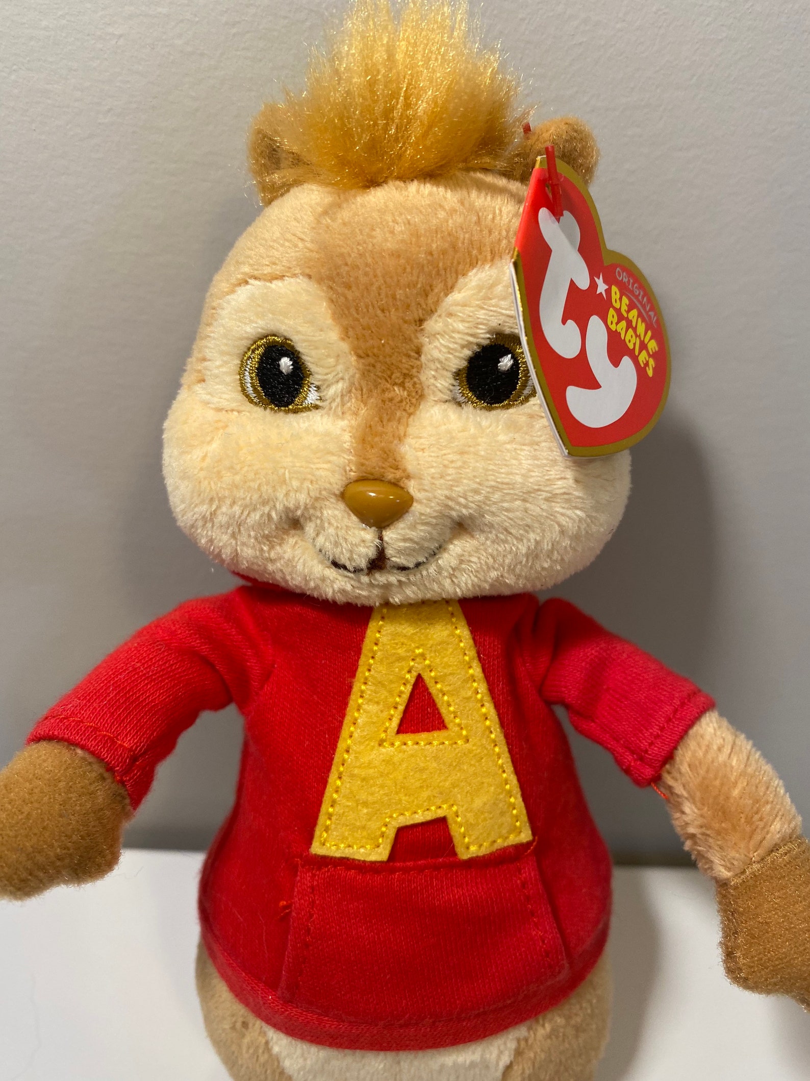 TY Beanie Baby Alvin from Alvin and the Chipmunks Rare 7 | Etsy