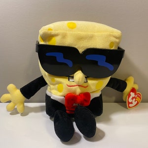 Ty Beanie Baby spongebob Tuxedo Pants From Spongebob Squarepants 8 Inch ...