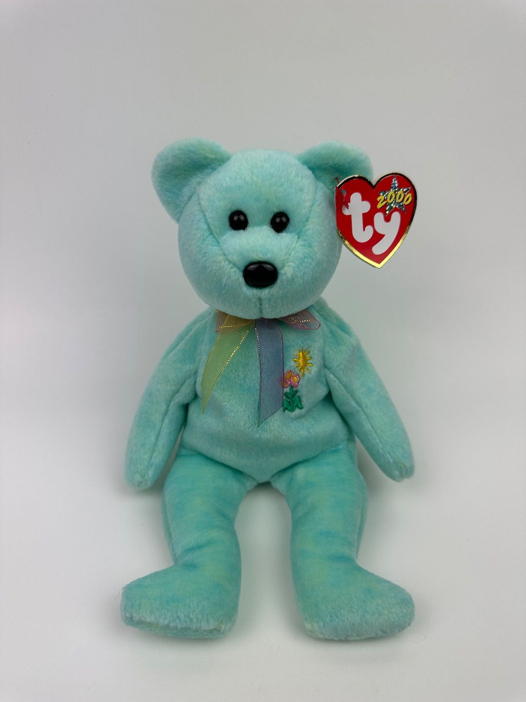 Ty Beanie Baby ariel the Bear 8.5 Inch Etsy