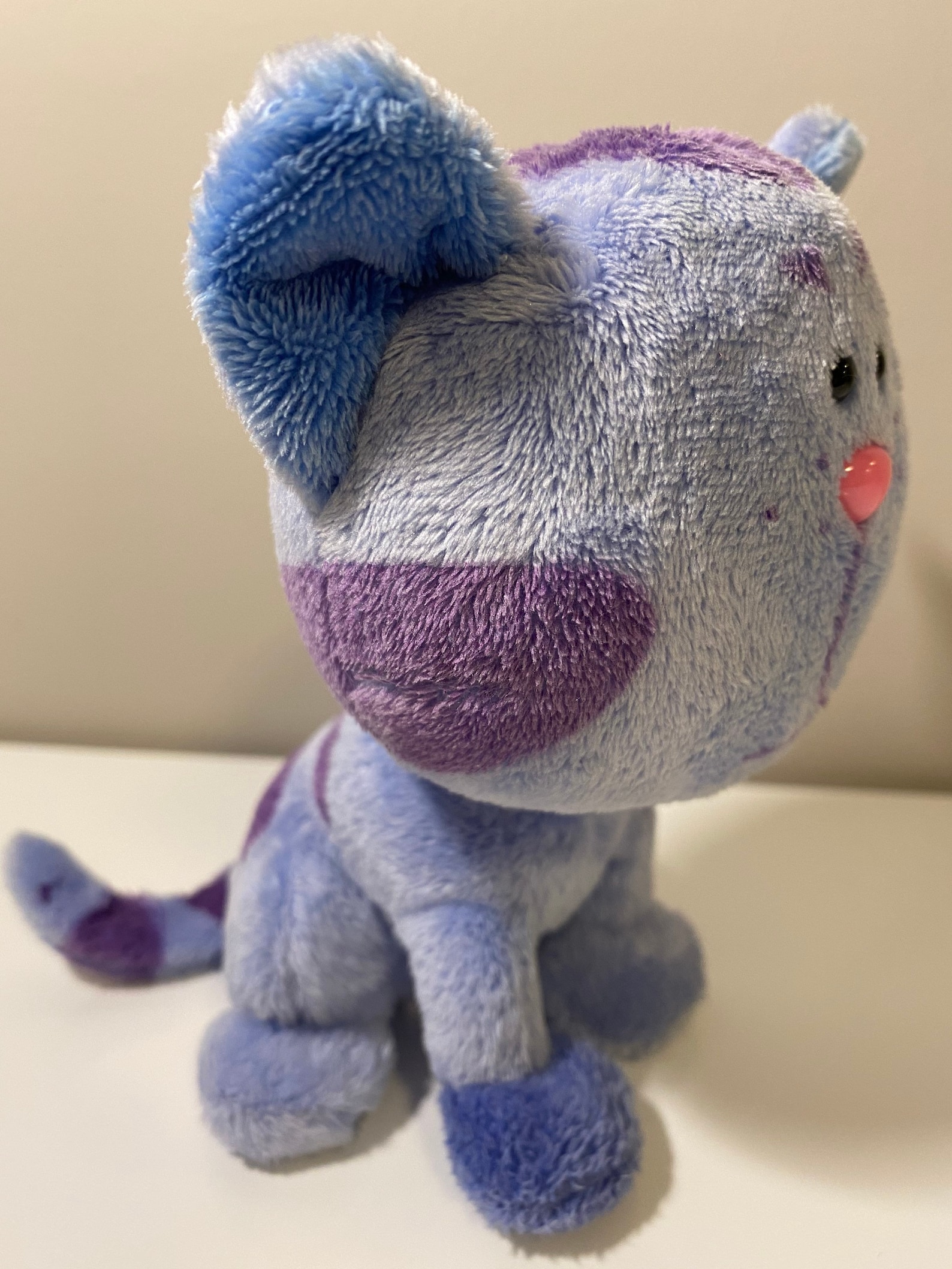 TY Beanie Baby Periwinkle the Cat Blues Clues Rare | Etsy