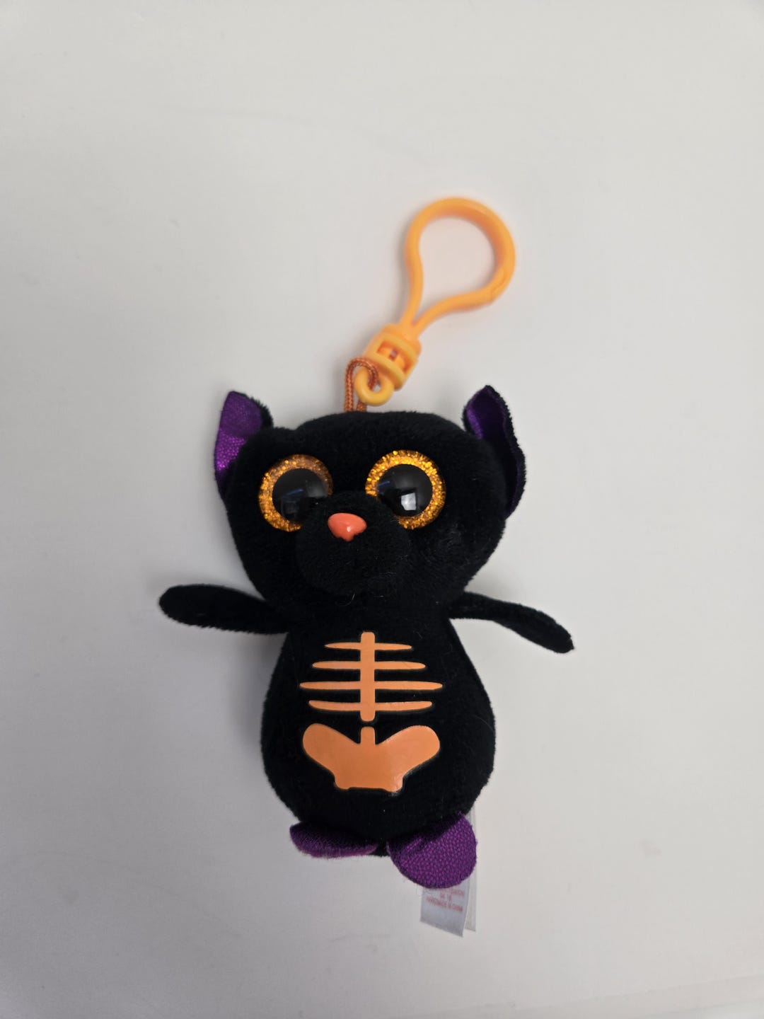 TY Beanie Boo Key Clip “fangs” the Bat - No Tags *small* (3 Inch) - Etsy