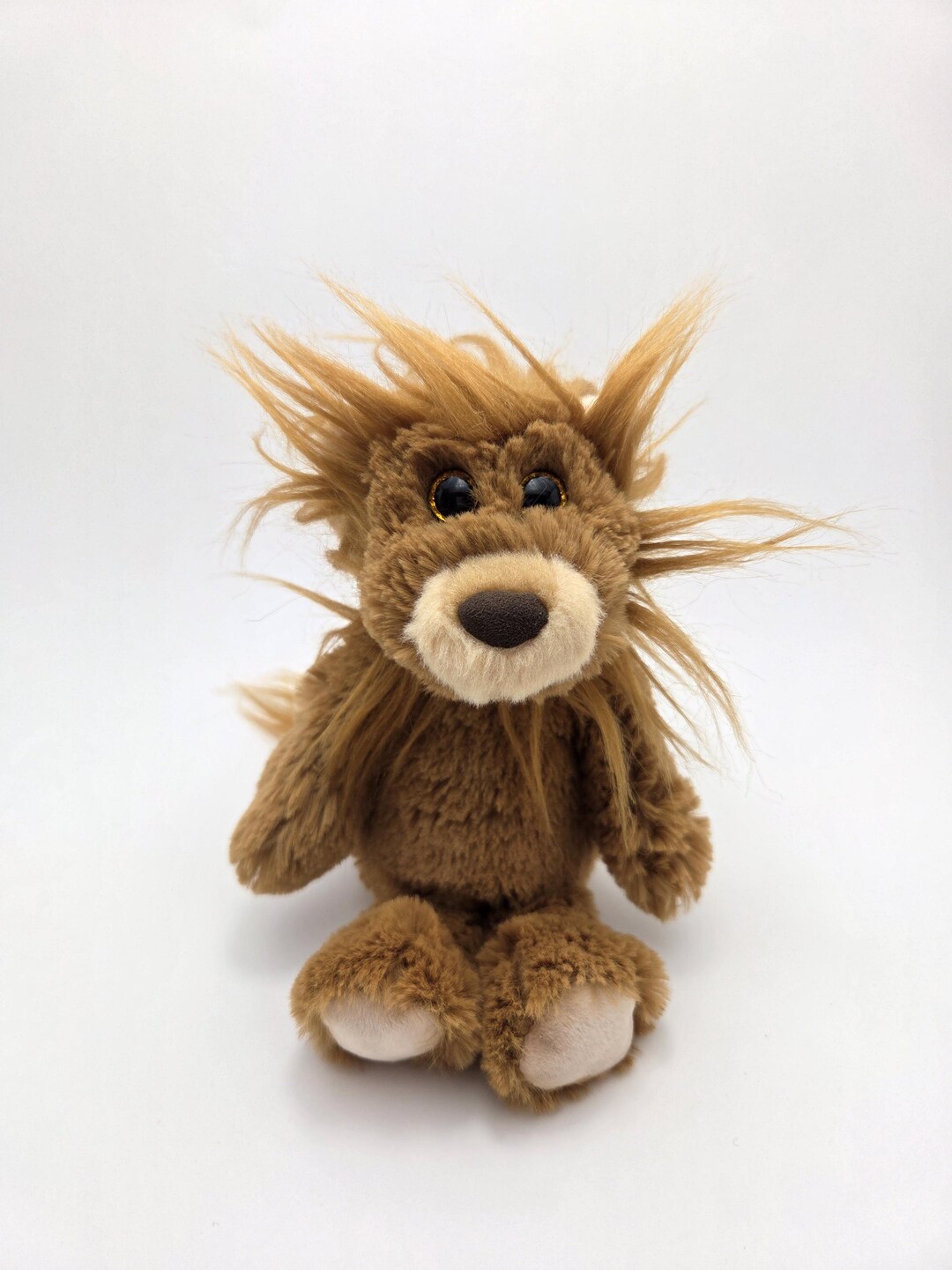Ty Cuddlys Collection “leon” the Lion - No Hang Tag (7 Inch) - Etsy