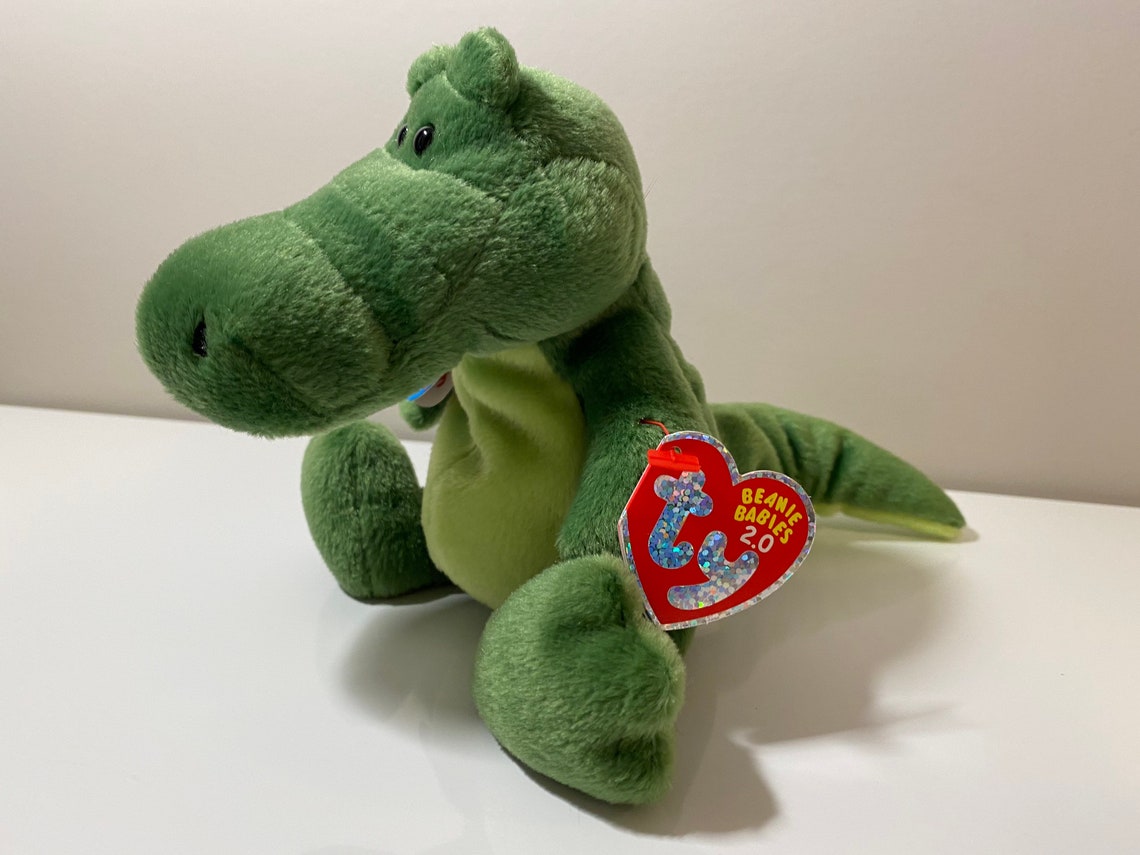 TY Beanie Baby 2.0 Chompy the Alligator 6 inch | Etsy
