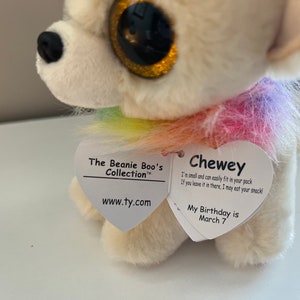 Ty Beanie Boo “chewey” the Chihuahua Puppy Dog (6 Inch) - Etsy
