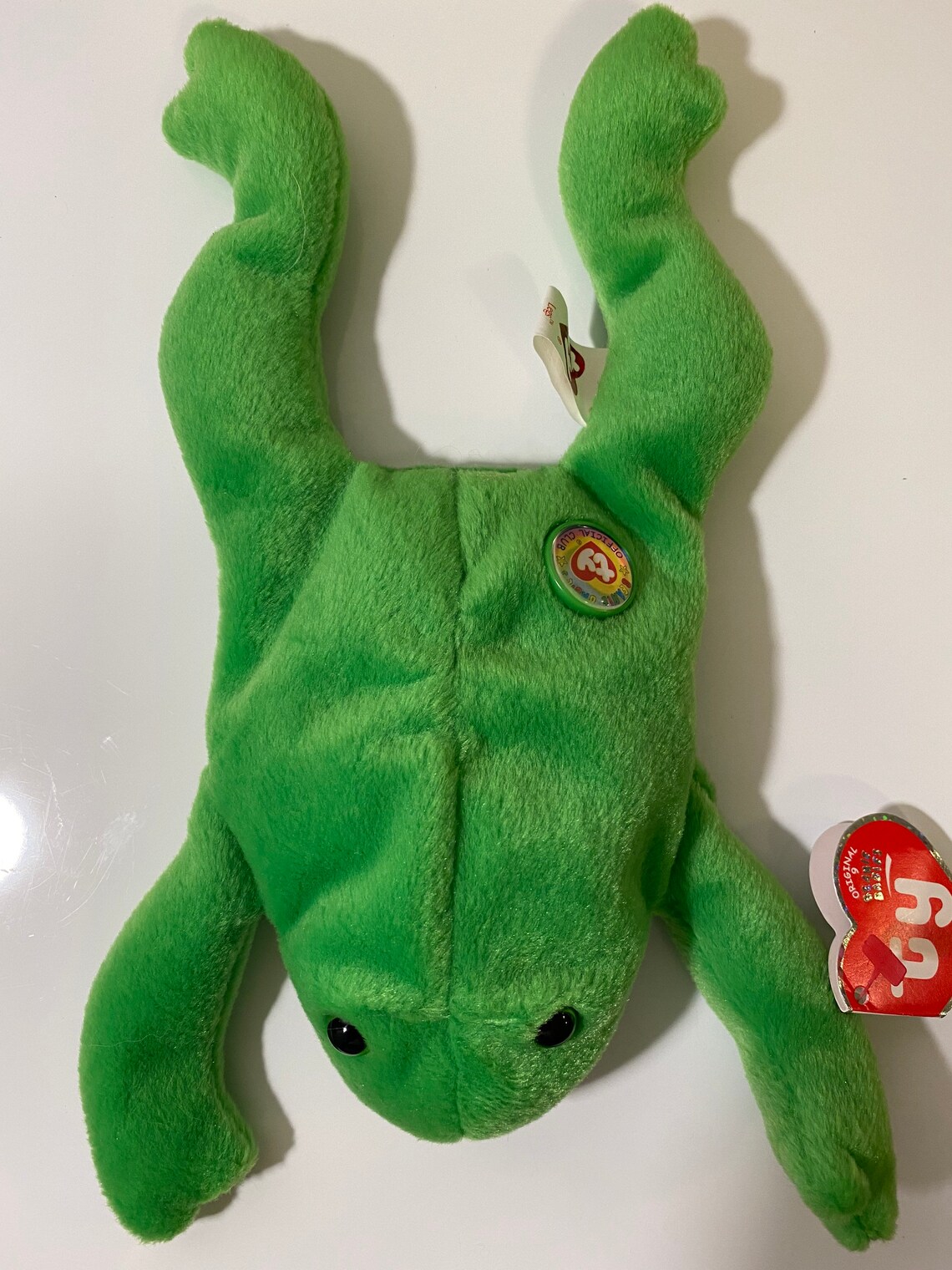 TY Beanie Baby Legs the Frog BBOC Exclusive Beanie Baby | Etsy