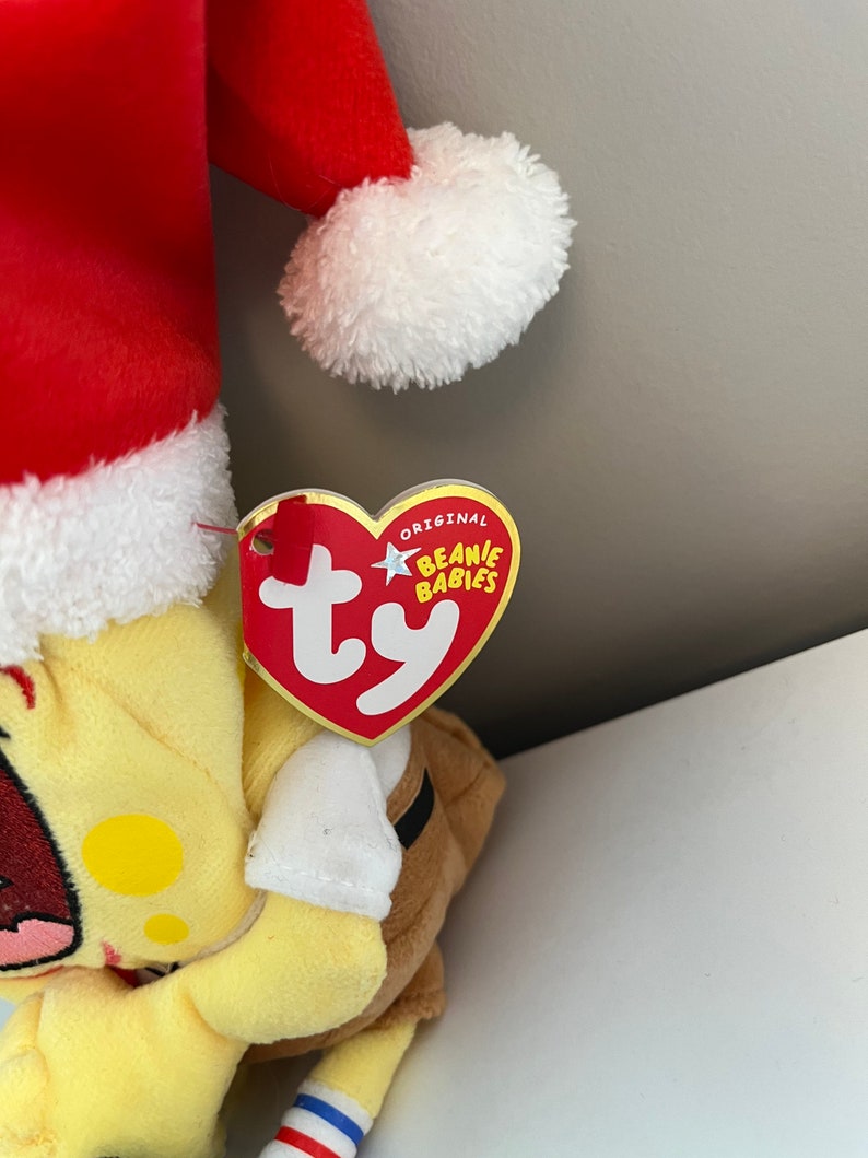 Ty Beanie Baby “spongebob Squarepants Jolly Elf” From Spongebob! (8.5 ...