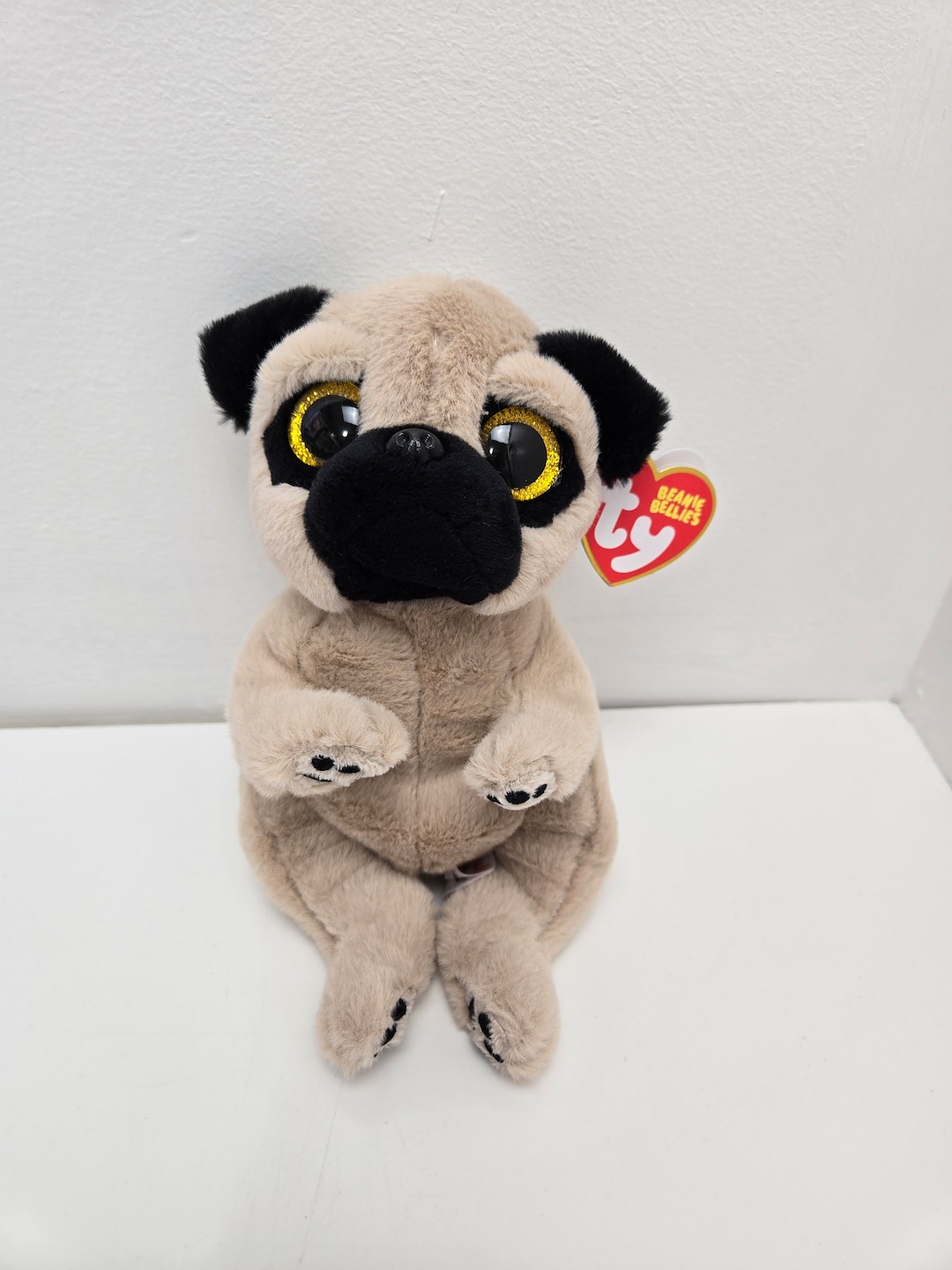 Ty Beanie Bellies “izzy” the Pug Dog Plush! (8 Inch) - Etsy