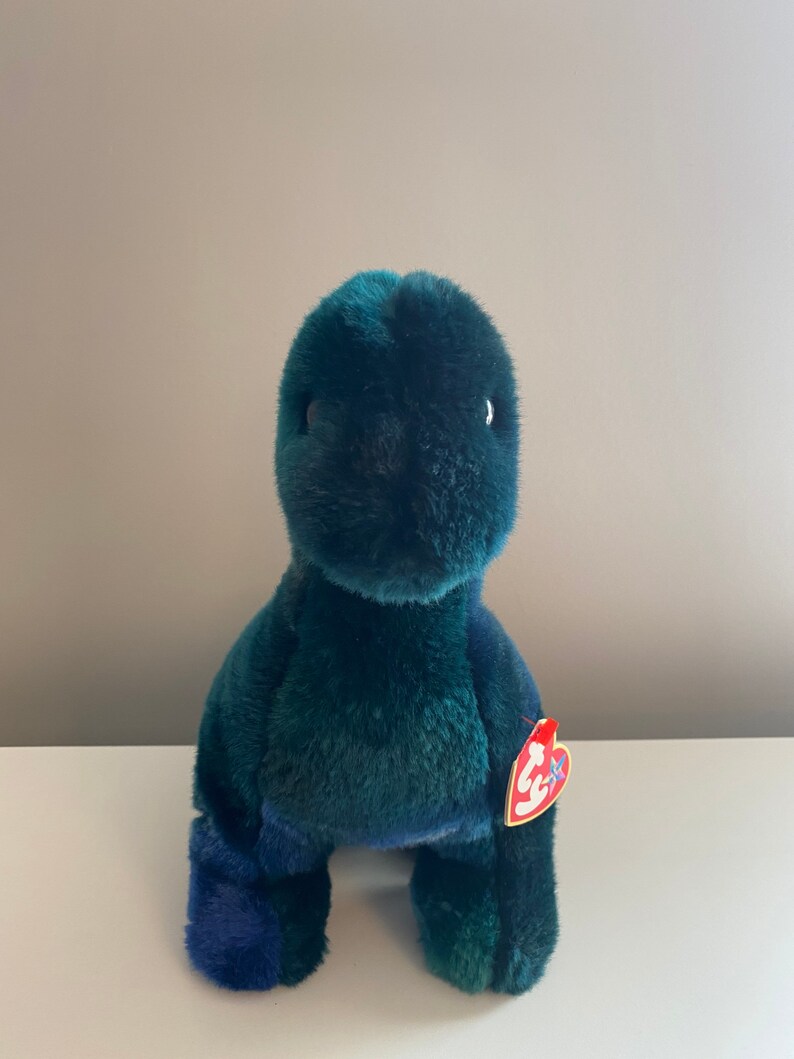 TY Beanie Buddy bronty the Brontosaurus Dinosaur 10 Inch | Etsy