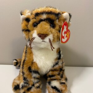 TY Beanie Baby stripers the Tiger rare 6 Inch - Etsy
