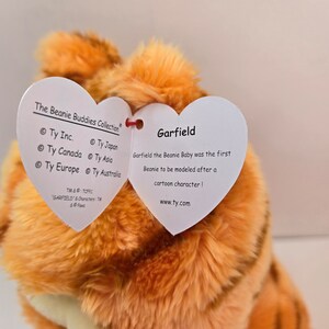 Ty Beanie Buddy “garfield” the Cat - Garfield Movie Promotion (10 Inch ...