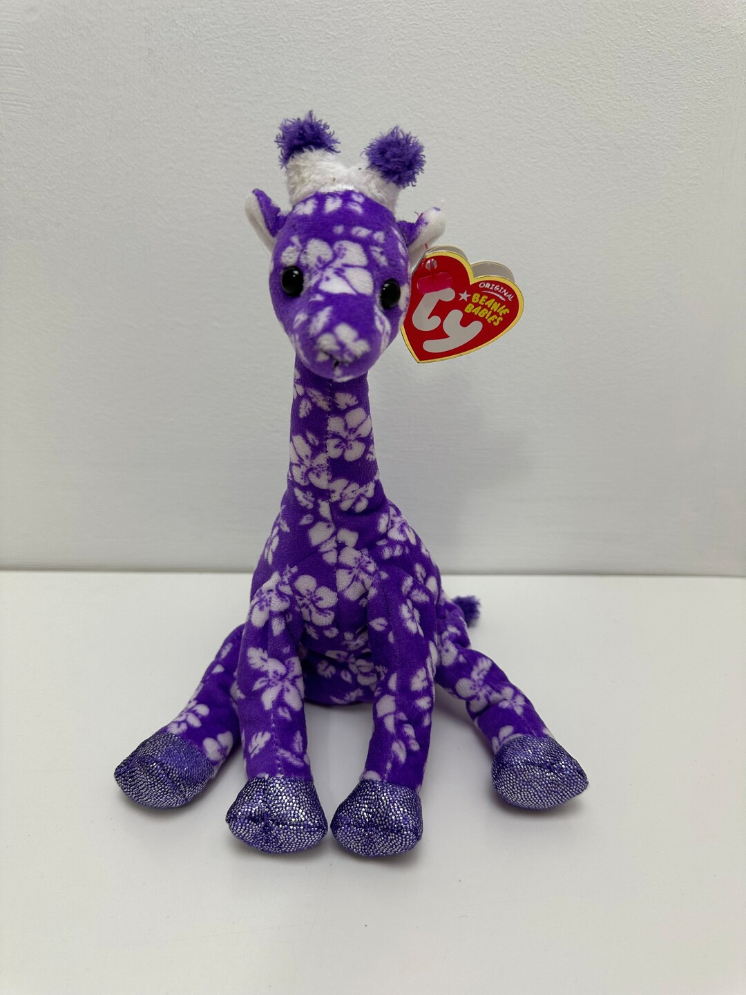 Ty Beanie Baby “sunnie” the Purple Giraffe! (7 Inch) *rare!* - Etsy UK