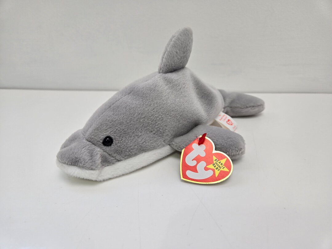 Ty Beanie Baby “flash” the Dolphin (7.5 Inch) - Etsy