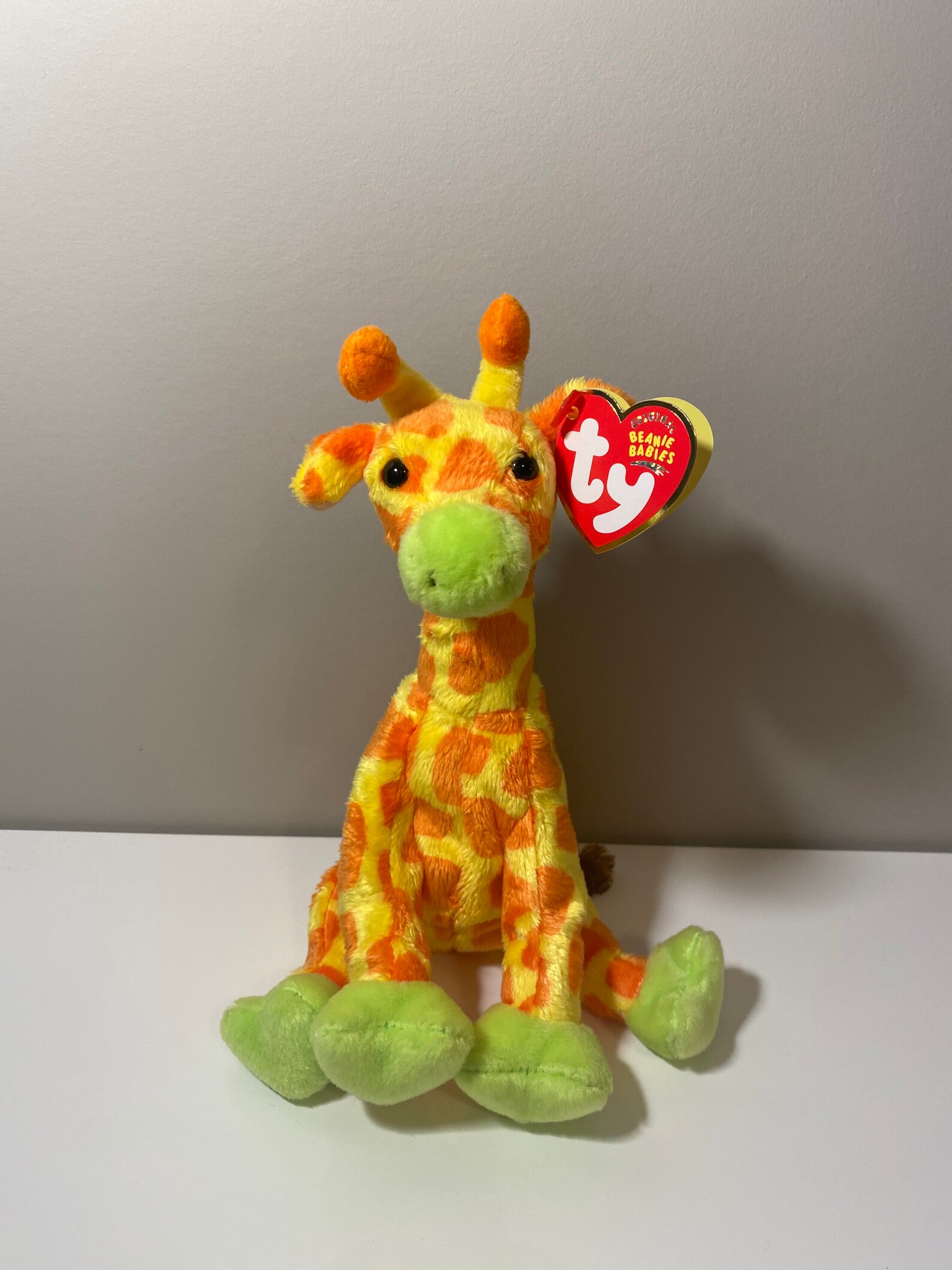 TY Beanie Baby Giraffiti the Giraffe Plush Circus Beanie | Etsy