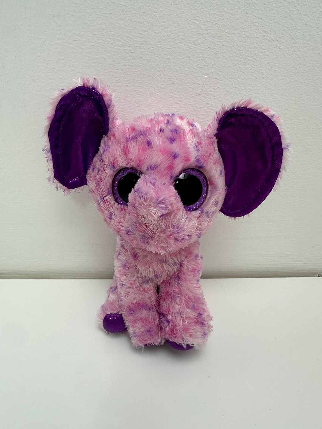TY Beanie Boo “eva” the Purple Elephant - No Hang Tag (6 Inch) - Etsy