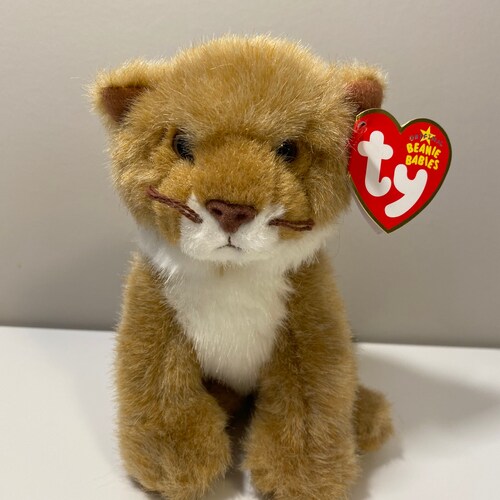 TY Beanie Baby tracks the Lynx 6.5 Inch - Etsy