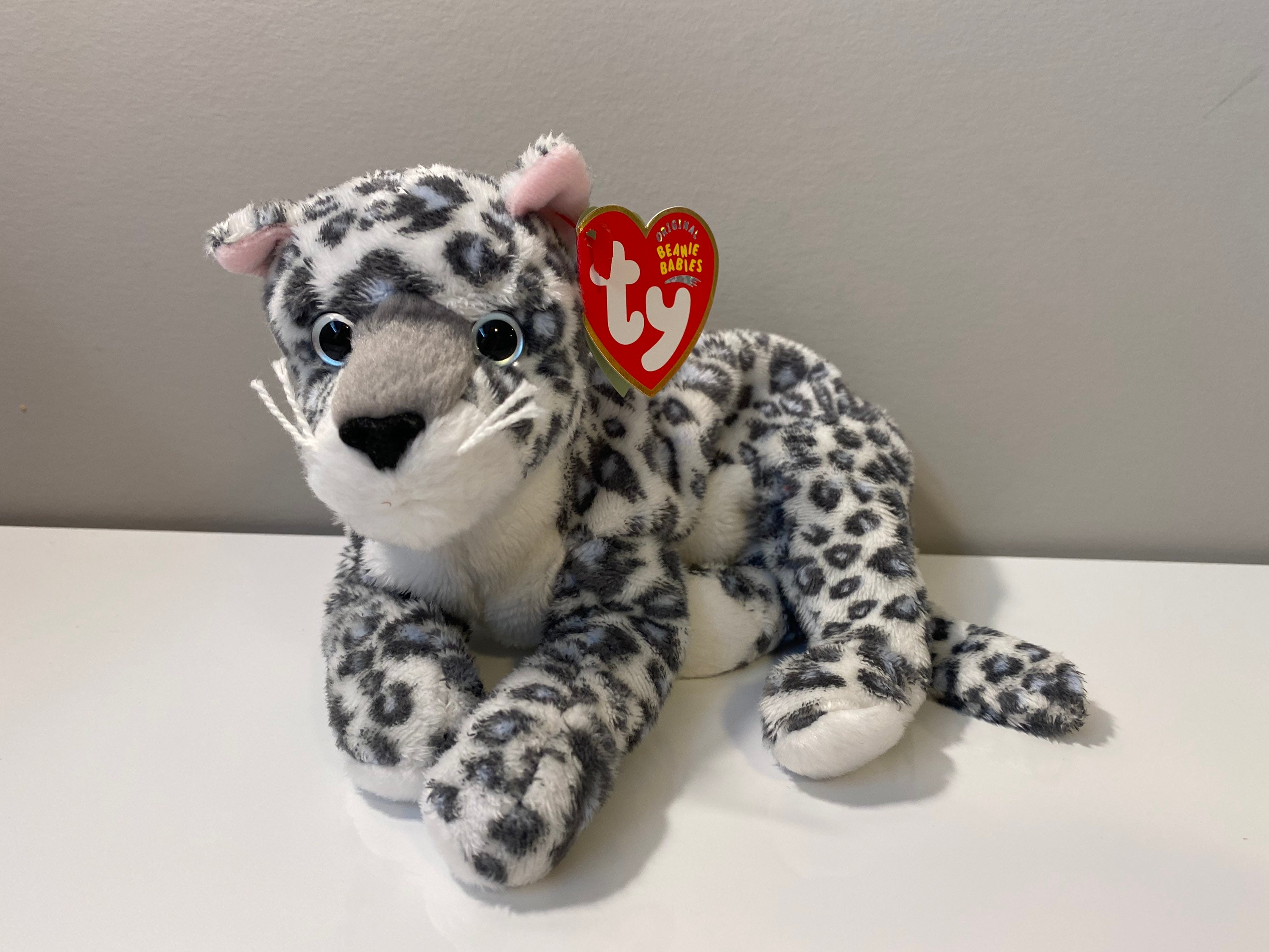 TY Beanie Baby Sundar the Snow Leopard Internet Exclusive | Etsy