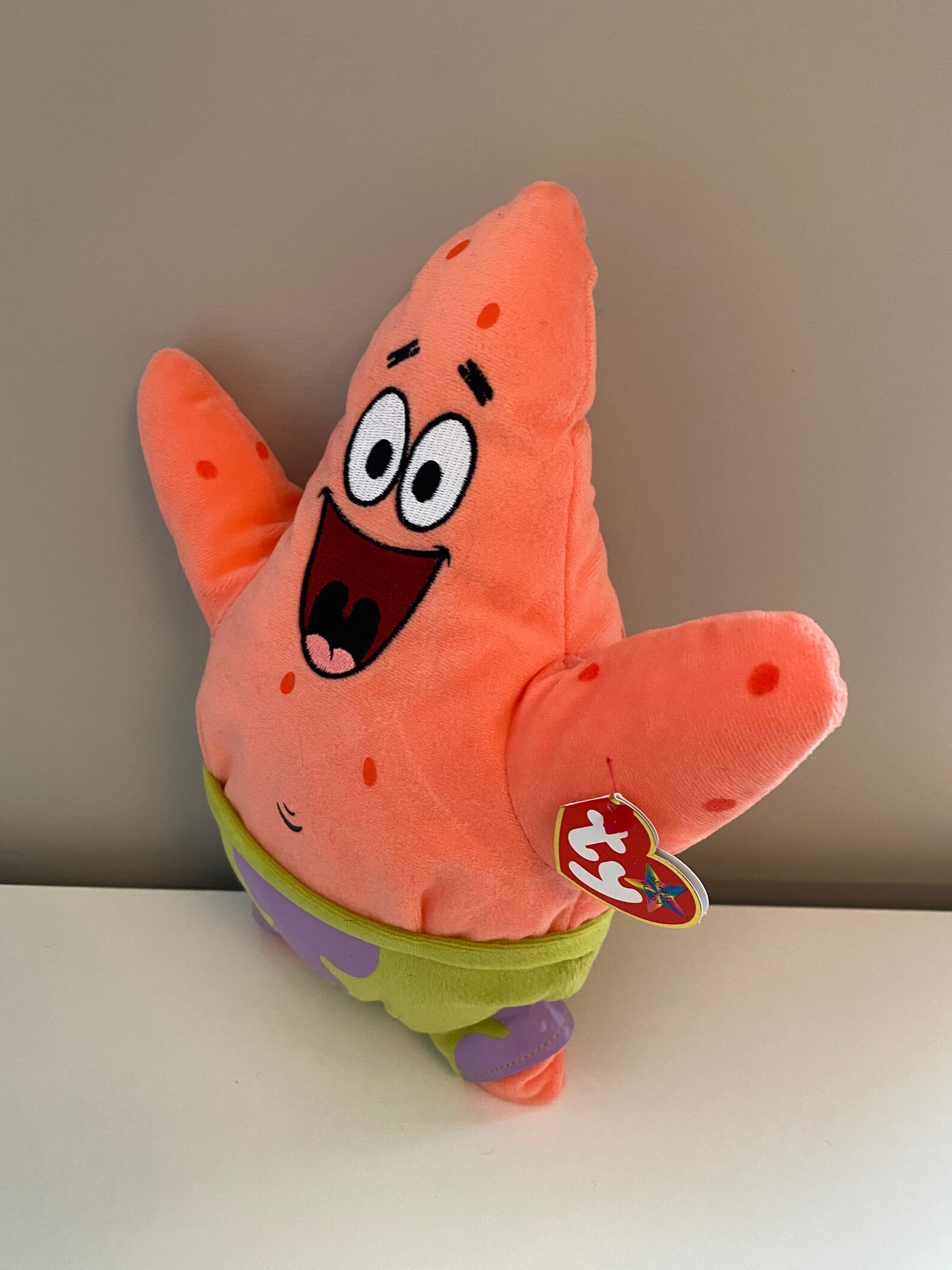 TY Beanie Buddy patrick Star the Spongebob Squarepants Movie - Etsy