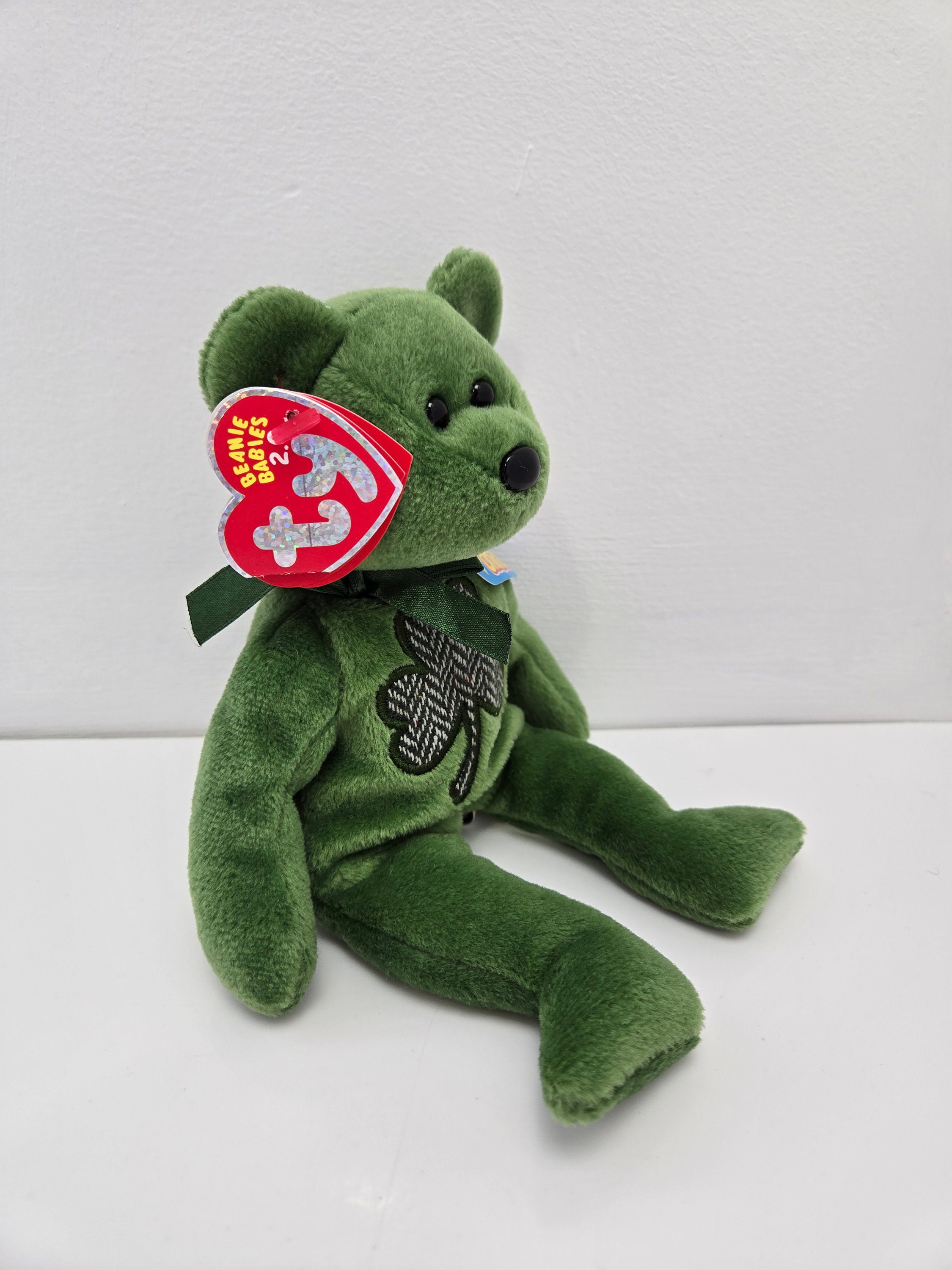 Ty Beanie Baby 2.0 luckier the St. Patricks Day Bear 8.5 Inch Etsy UK